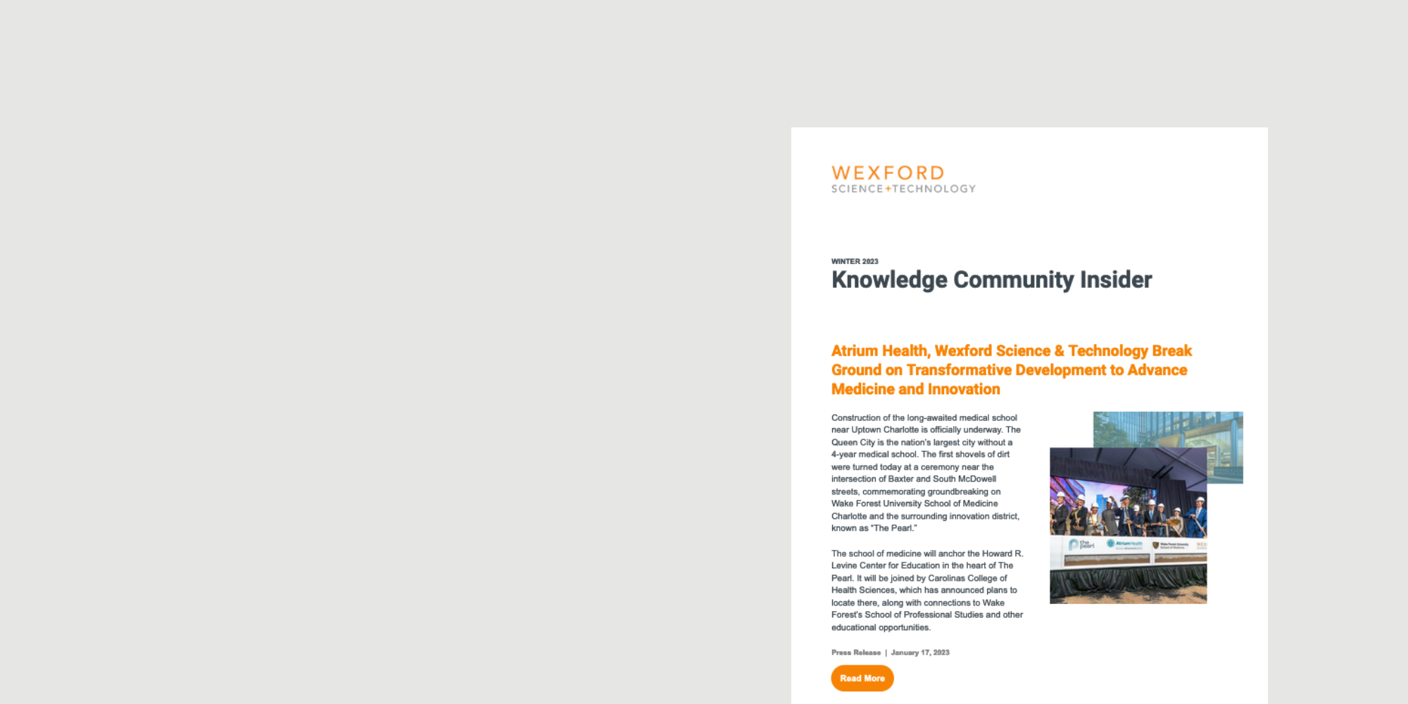 Winter 2023 - Wexford Science & Technology